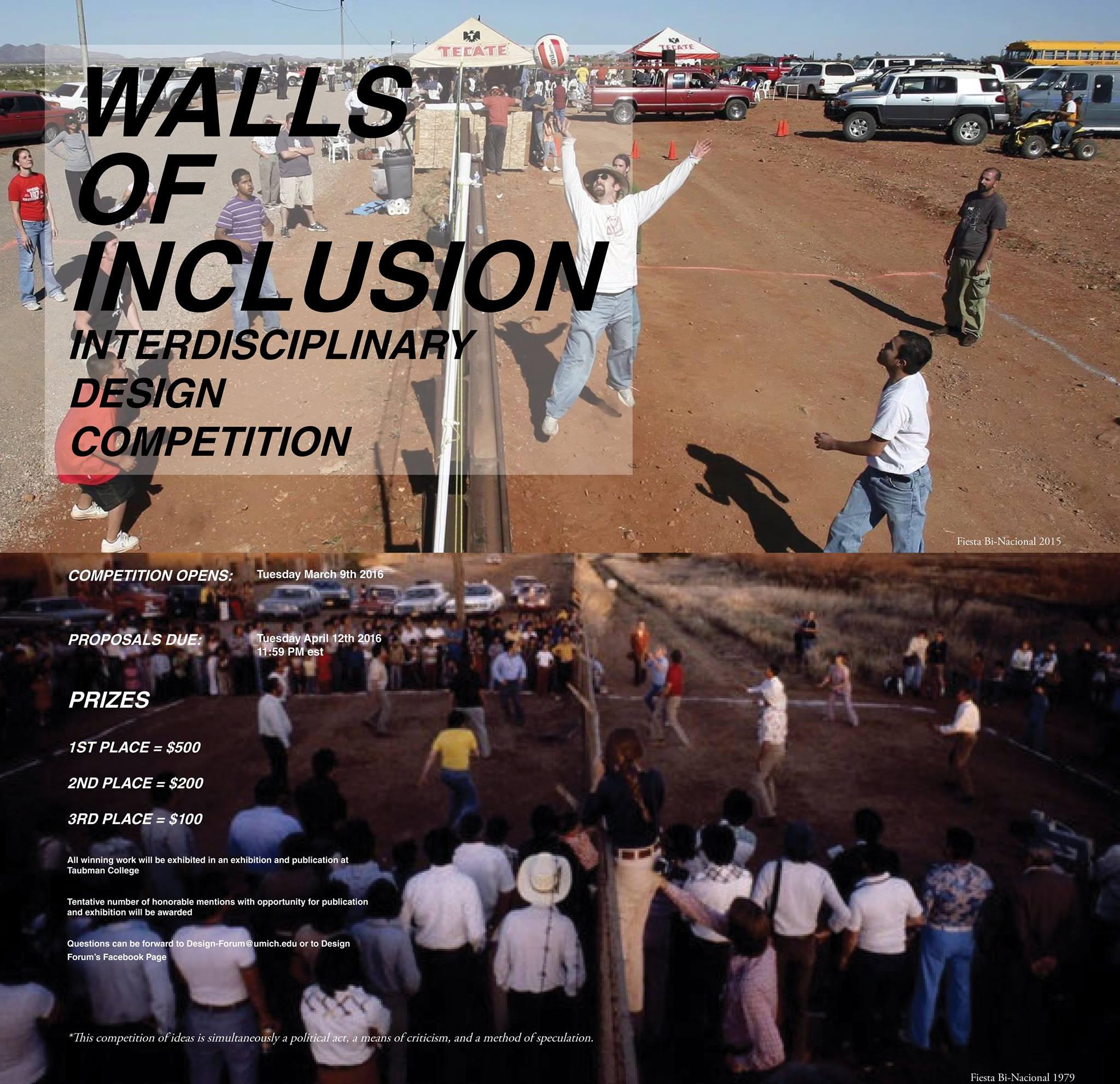 Design Forum: Walls of Inclusion Competition - ArtsEngine